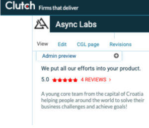 Async Labs Recognized by Clutch as amongst the Top Developers in Croatia in 2020 - Async Labs ...