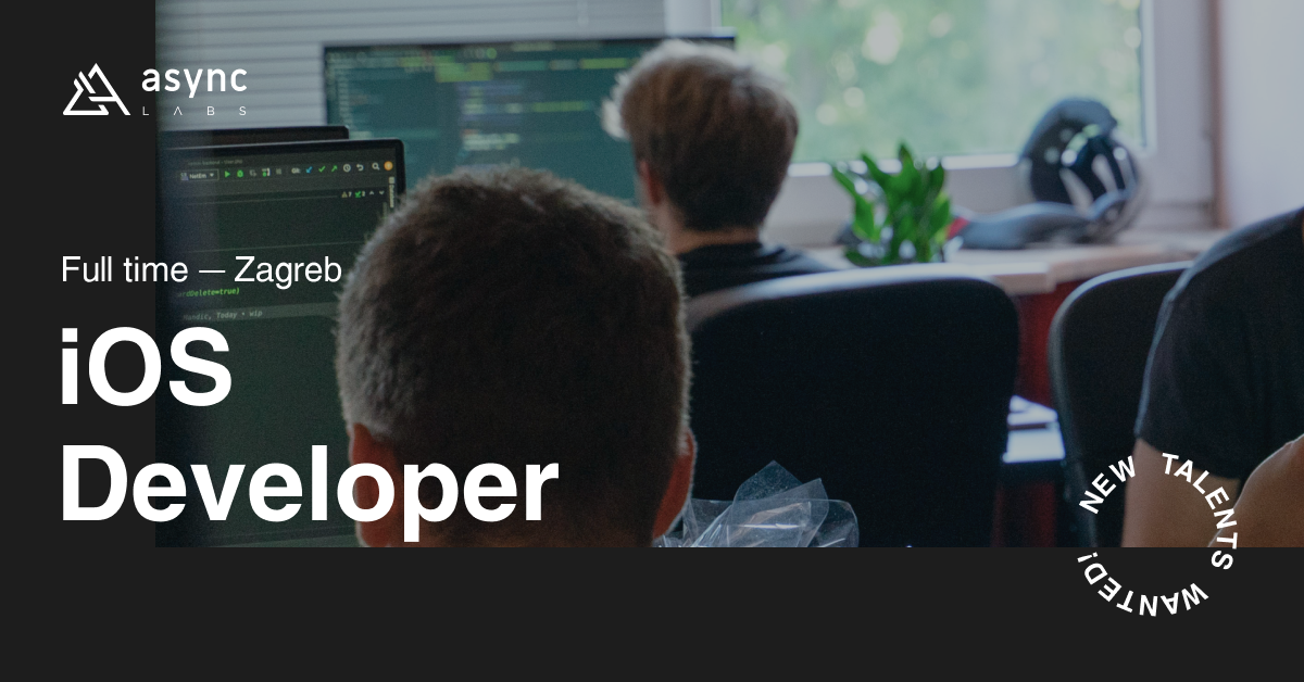 We’re hiring an iOS Developer - Async Labs - Software Development & Digital Agency