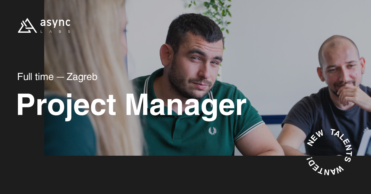 We're hiring a Project Manager - Async Labs